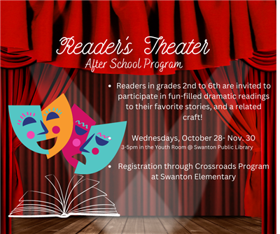 Swanton Recreation: Reader's Theater After School Program, Grades 2-6